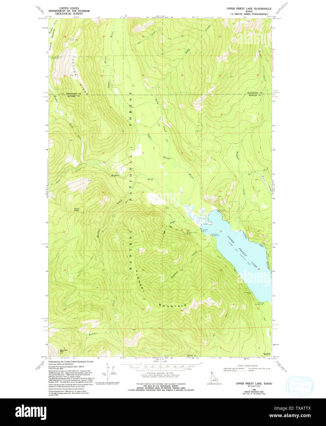 Upper priest lake idaho hi-res stock photography and images - Alamy