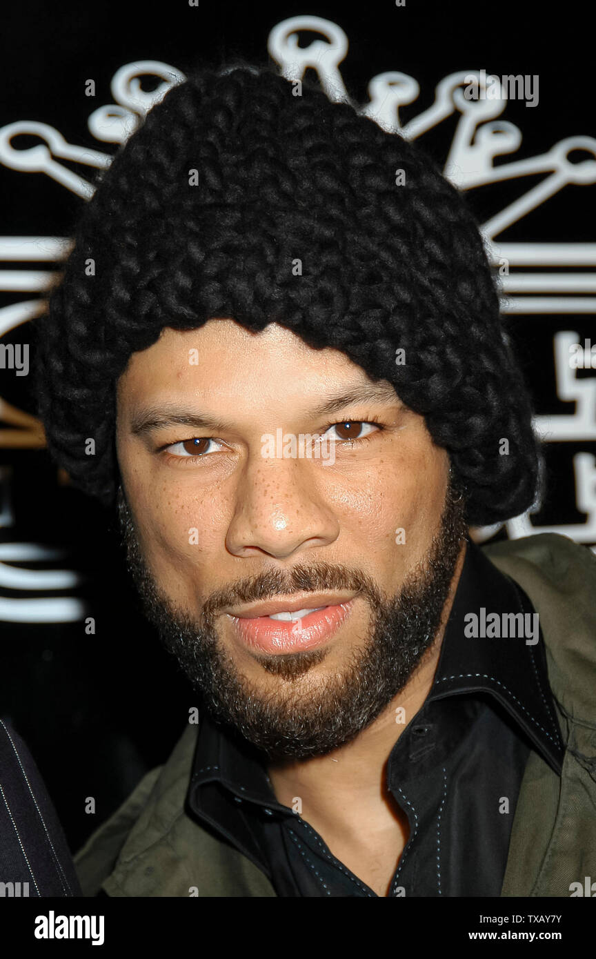 Common at the Polaroid/OutKast 2004 Grammy Party at a Private Residence ...