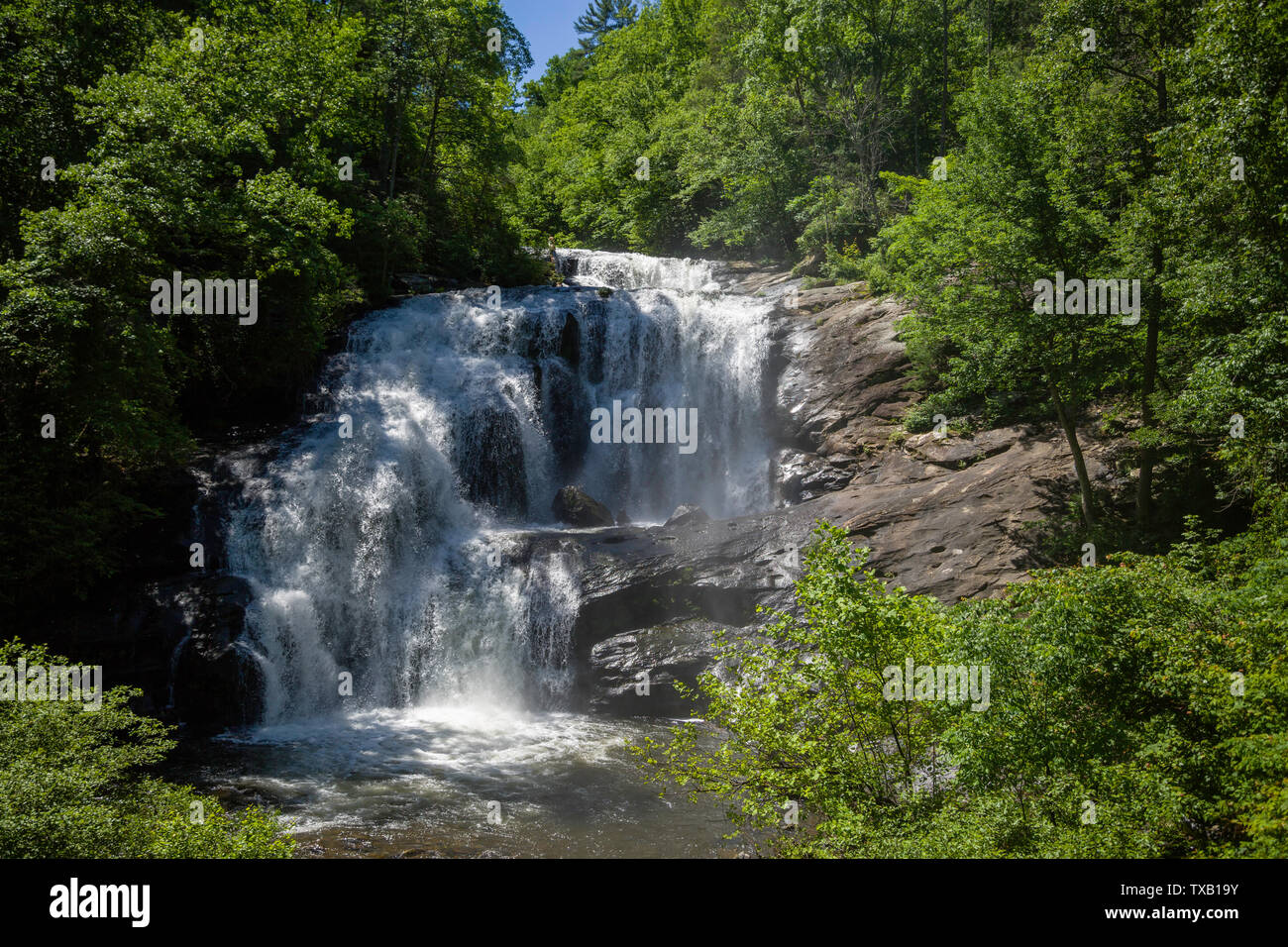 Bald River Falls in the Great Smoky Mountains Stock Photo - Alamy
