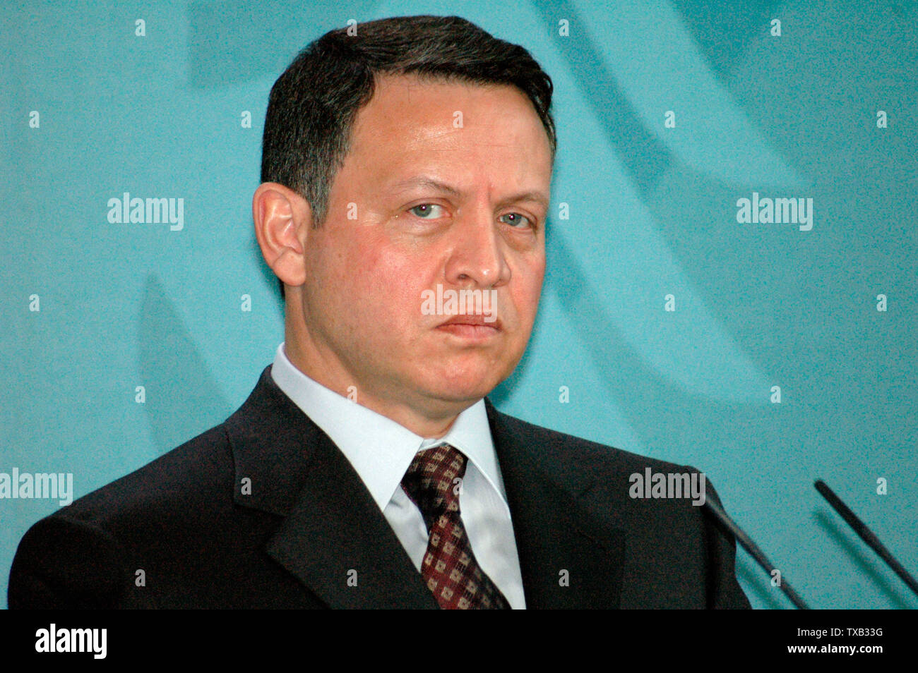 Abdallah ii bin al hussein hi-res stock photography and images - Alamy