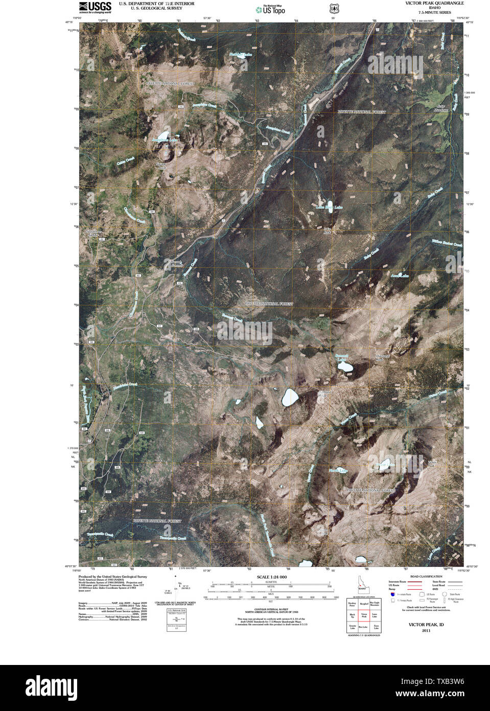 Victor idaho Cut Out Stock Images & Pictures - Alamy