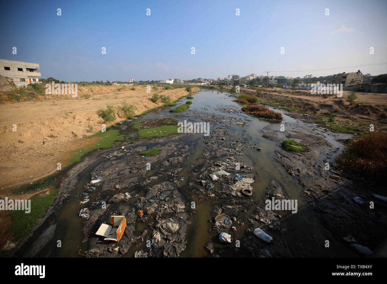 Central Of The Gaza Strip, The Gaza Strip, Palestine. 24th June, 2019 ...