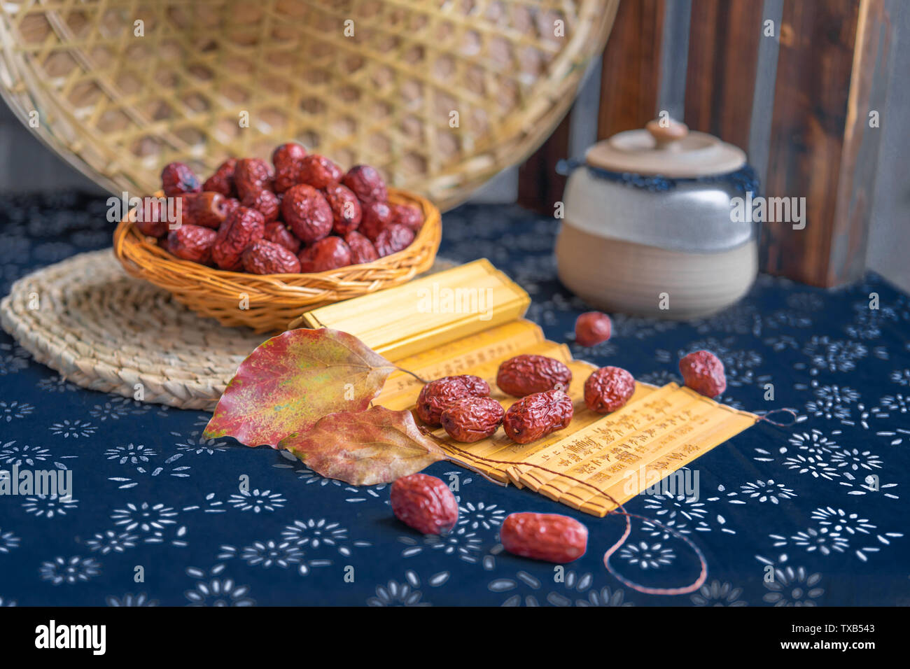 Sweet and delicious jujube Stock Photo - Alamy