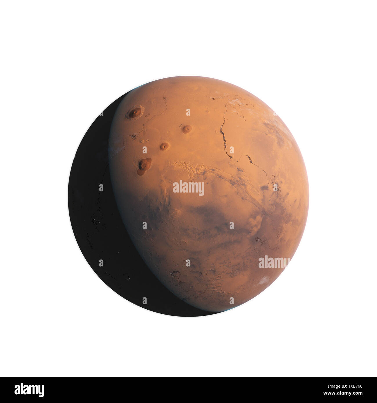 3d rendered illustration of mars Stock Photo - Alamy