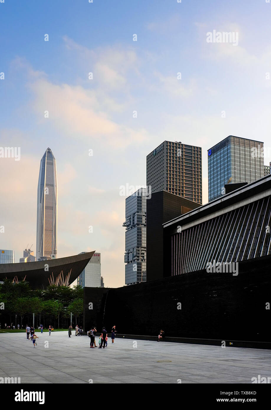 Shenzhen City Architecture Stock Photo - Alamy