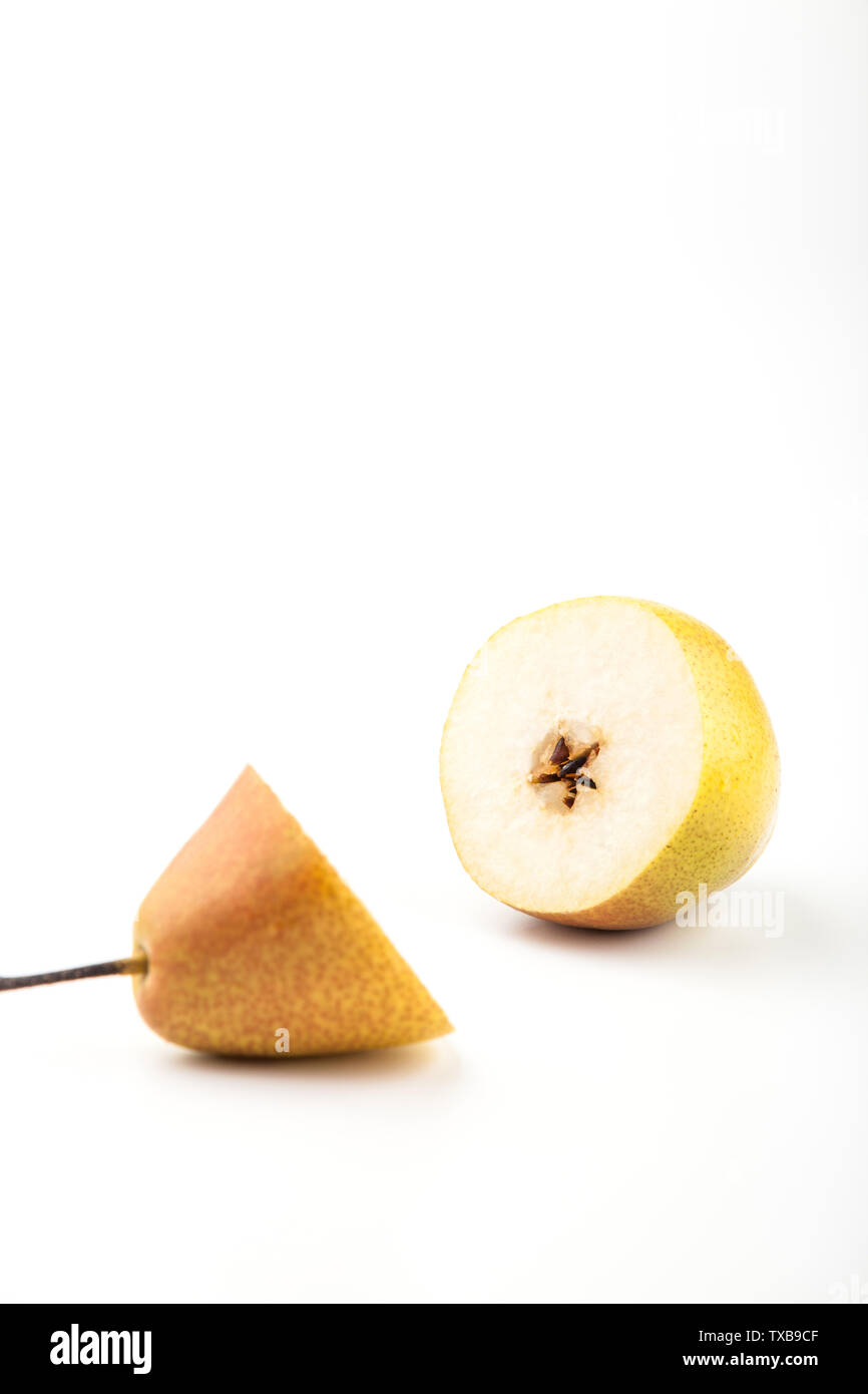 Early crisp pear Stock Photo - Alamy