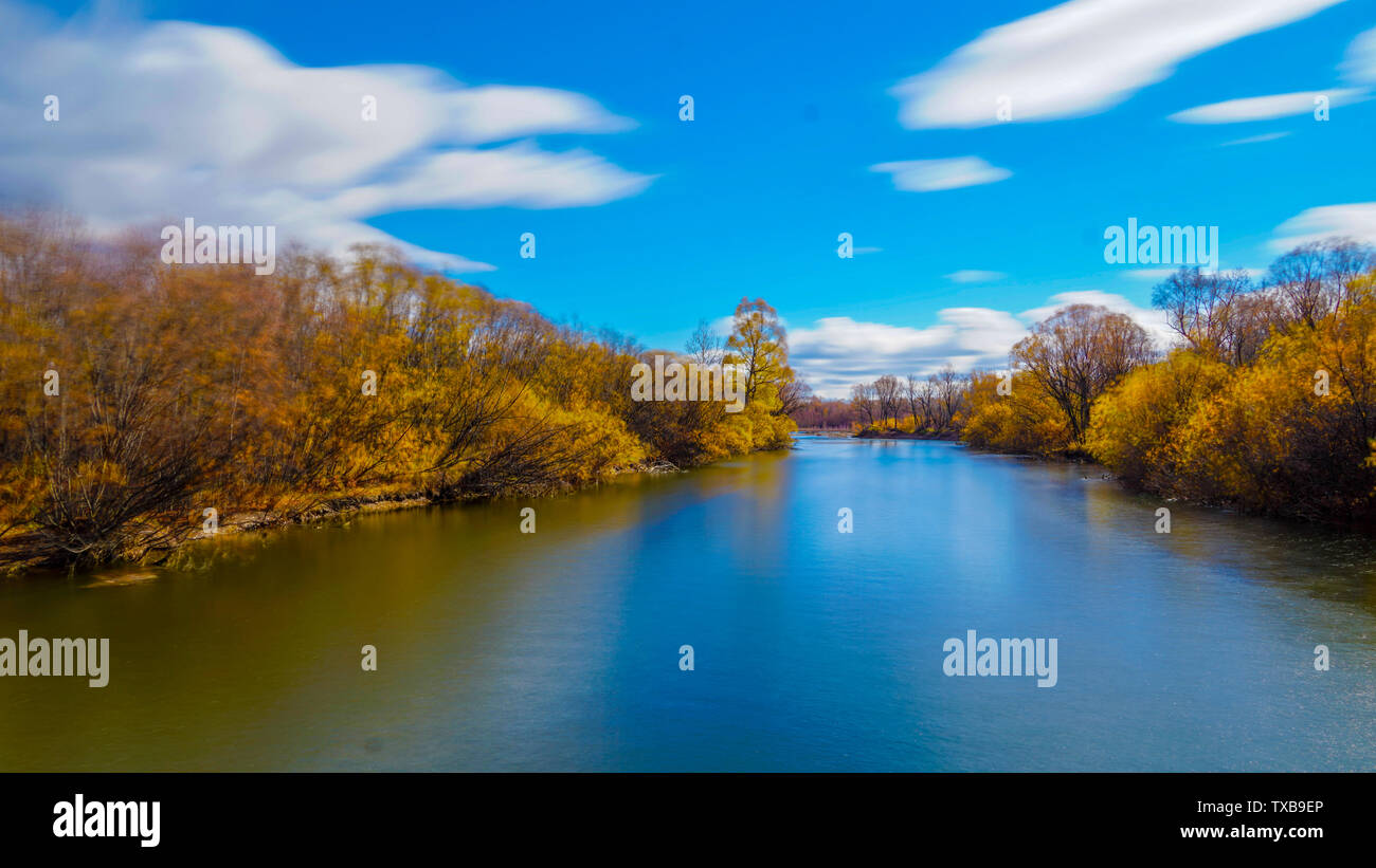 Erguna river and river forest hi-res stock photography and images - Alamy