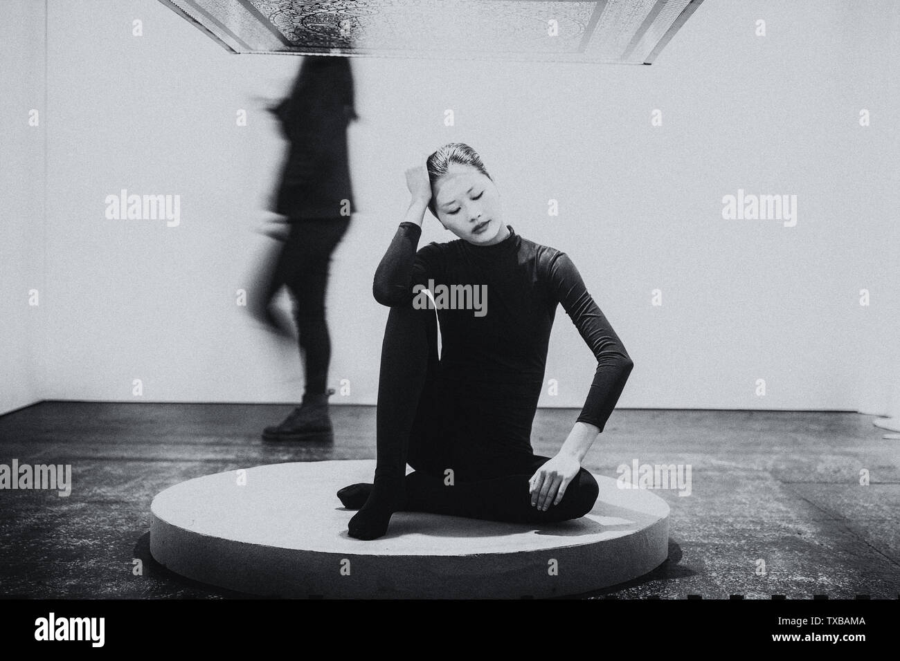 Woman loner group hi-res stock photography and images - Alamy