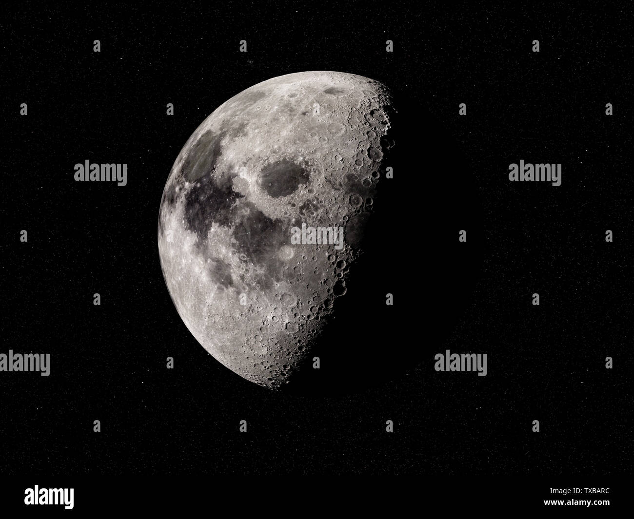 Surface moon 3d illustration hi-res stock photography and images - Alamy