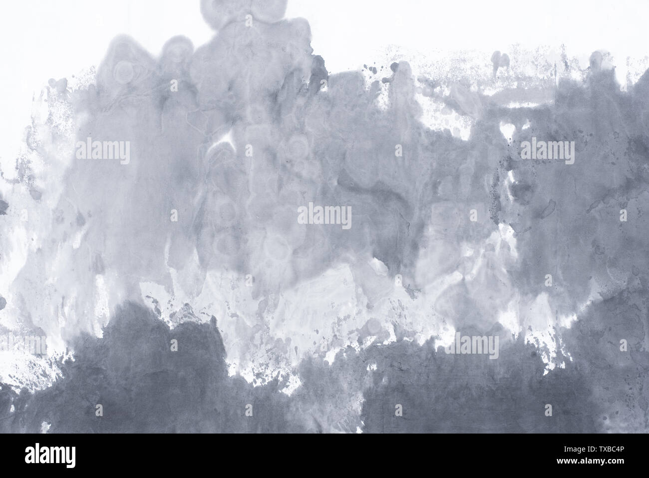 Abstract landscape ink background Stock Photo - Alamy