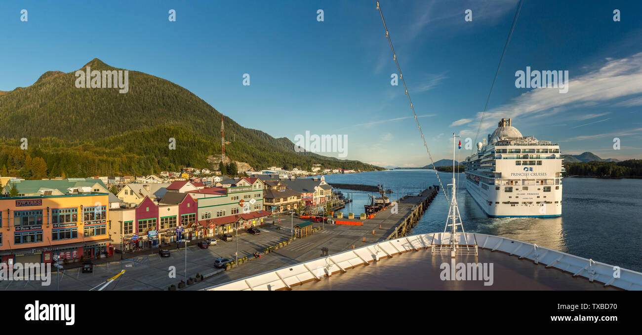 Cruise ship island princess ketchikan hi-res stock photography and ...