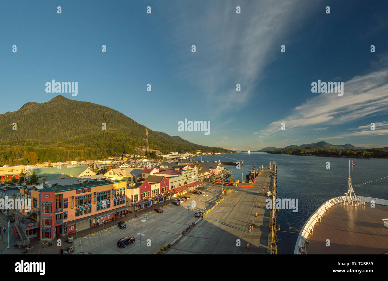 Usa alaska ketchikan sunset hi-res stock photography and images - Alamy