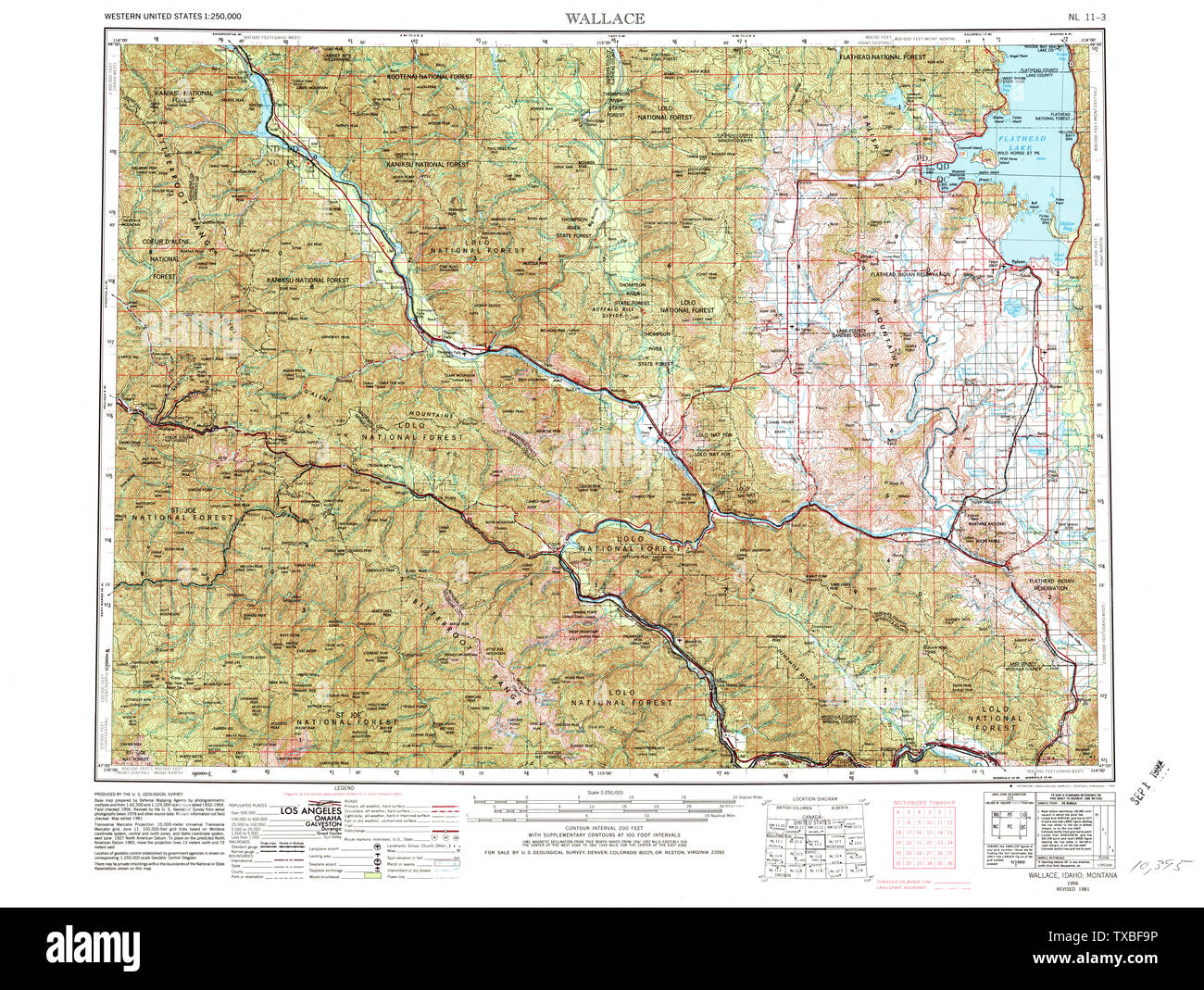 Wallace map Cut Out Stock Images & Pictures - Alamy
