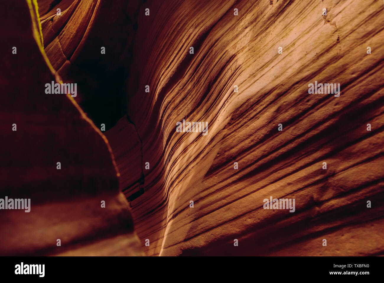 Chinese version of Antelope Canyon, Shaanxi Yucha Canyon natural ...