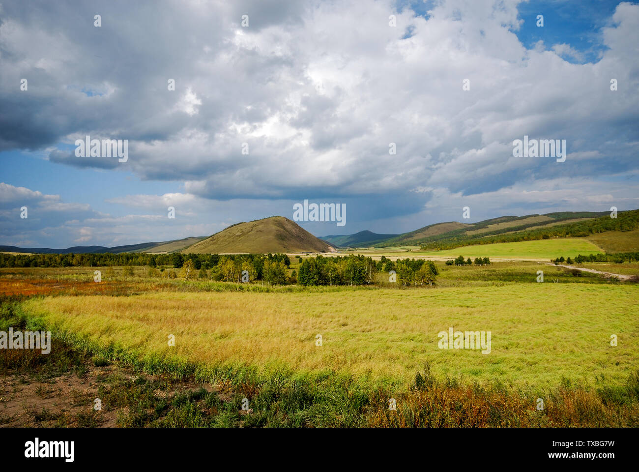 Inner Mongolia Prairie Stock Photo - Alamy