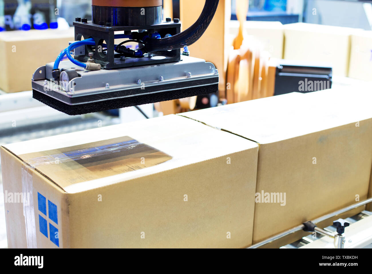 Artificial intelligence machine Stock Photo - Alamy