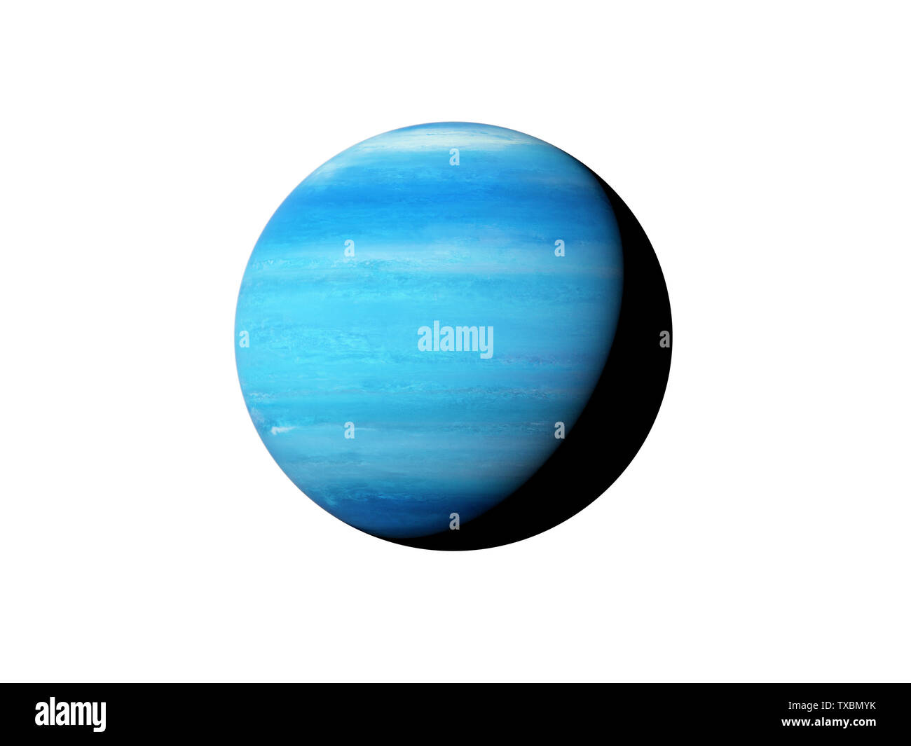 3d rendered illustration of the neptune Stock Photo - Alamy
