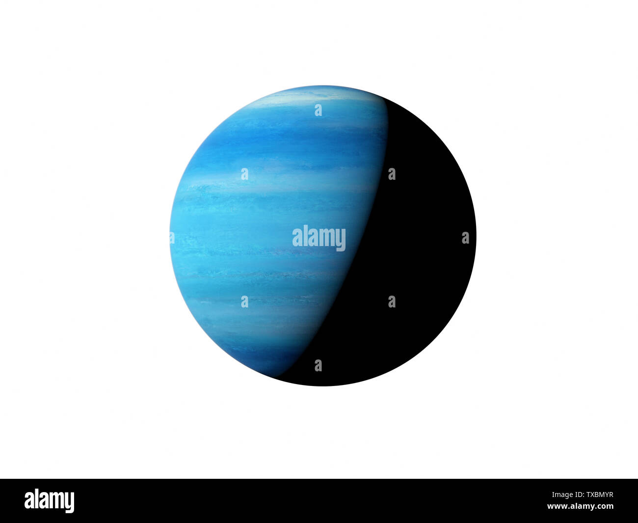 3d rendered illustration of the neptune Stock Photo - Alamy