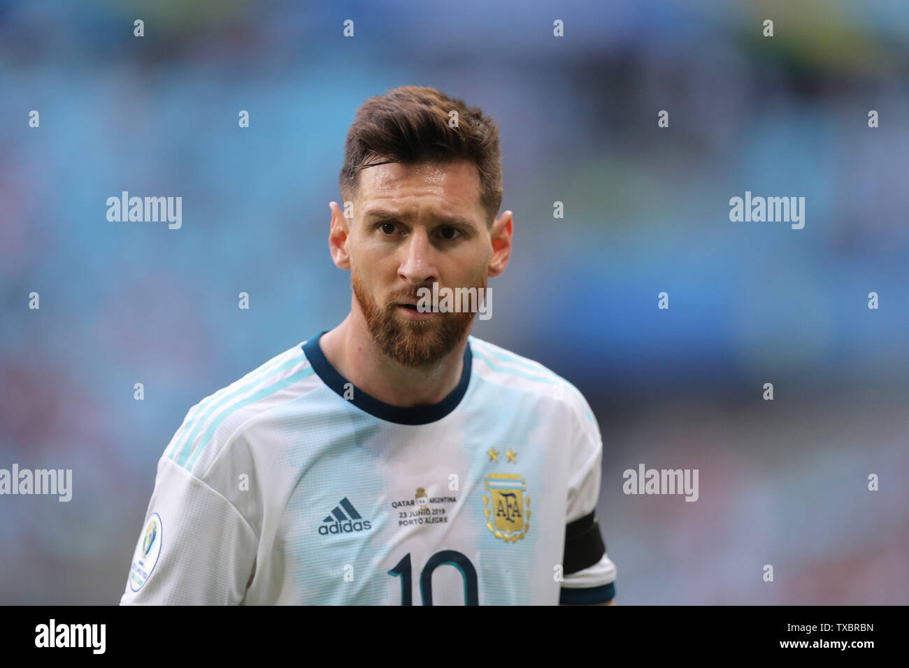 Porto Alegre, Brazil. 23rd June, 2019. Lionel Messi (ARG), June 23 ...