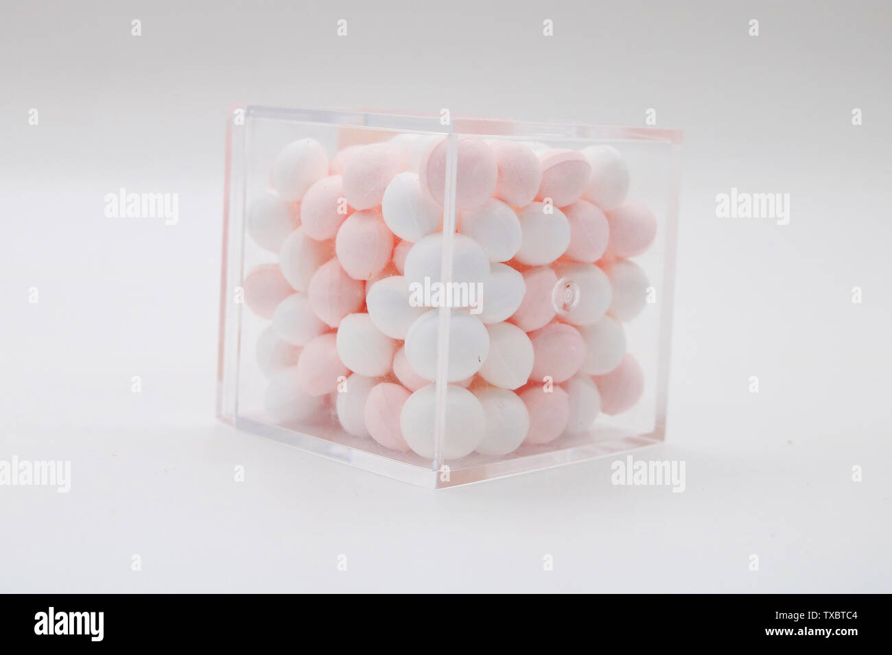 Mints, macarons, pink Stock Photo - Alamy