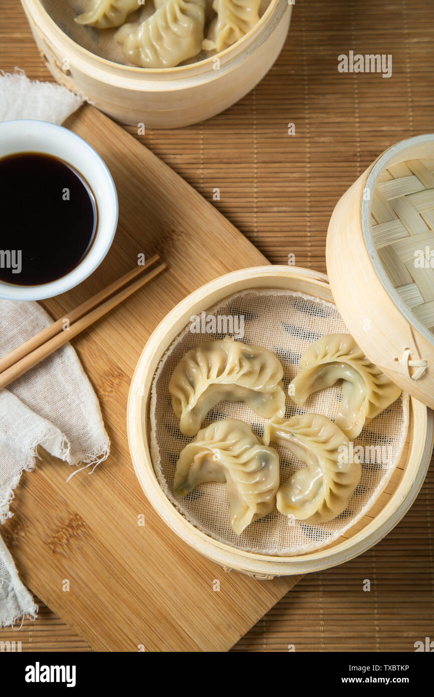 Chinese traditional food steamed dumplings Stock Photo - Alamy