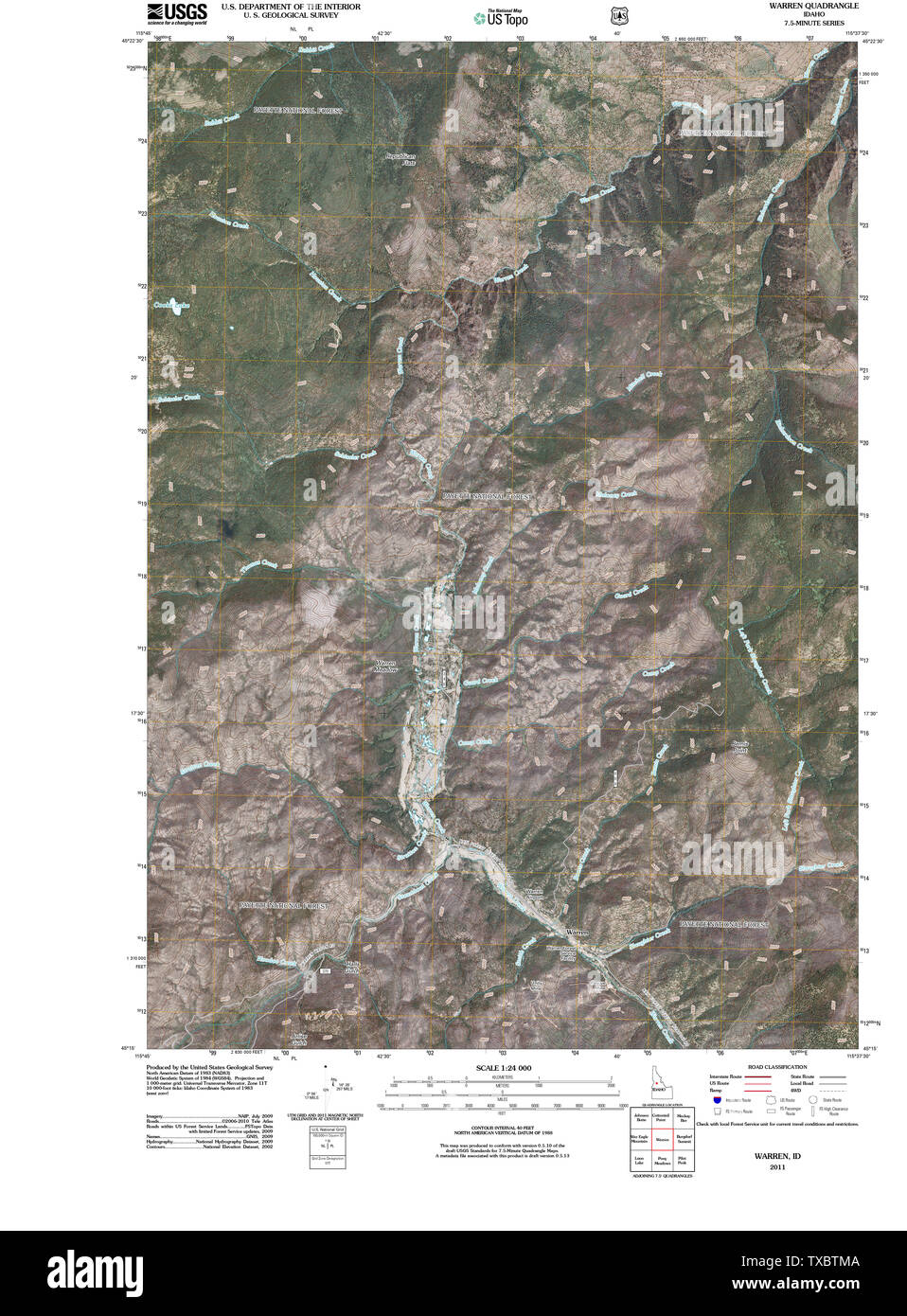 Warren idaho hi-res stock photography and images - Alamy