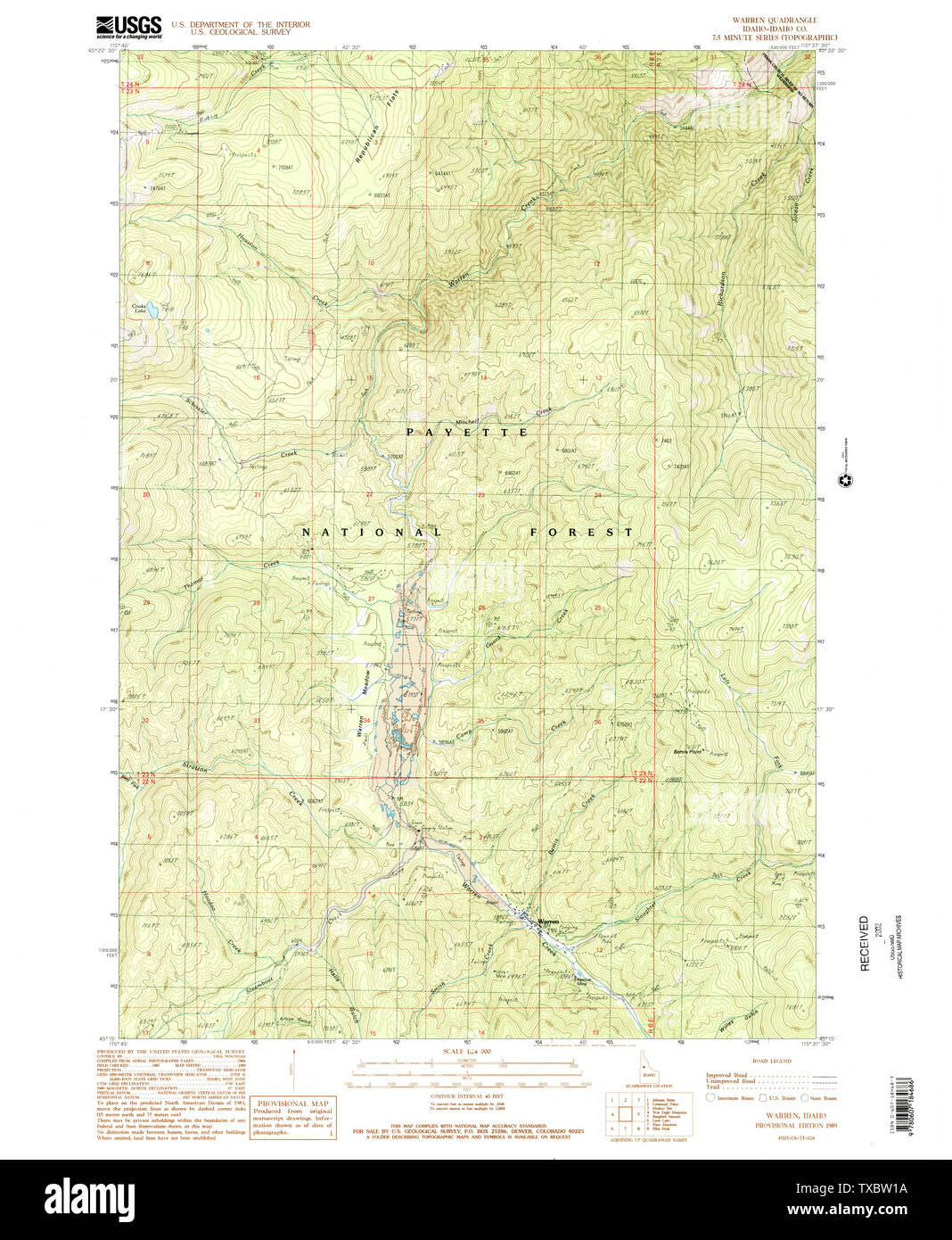 Warren idaho hi-res stock photography and images - Alamy