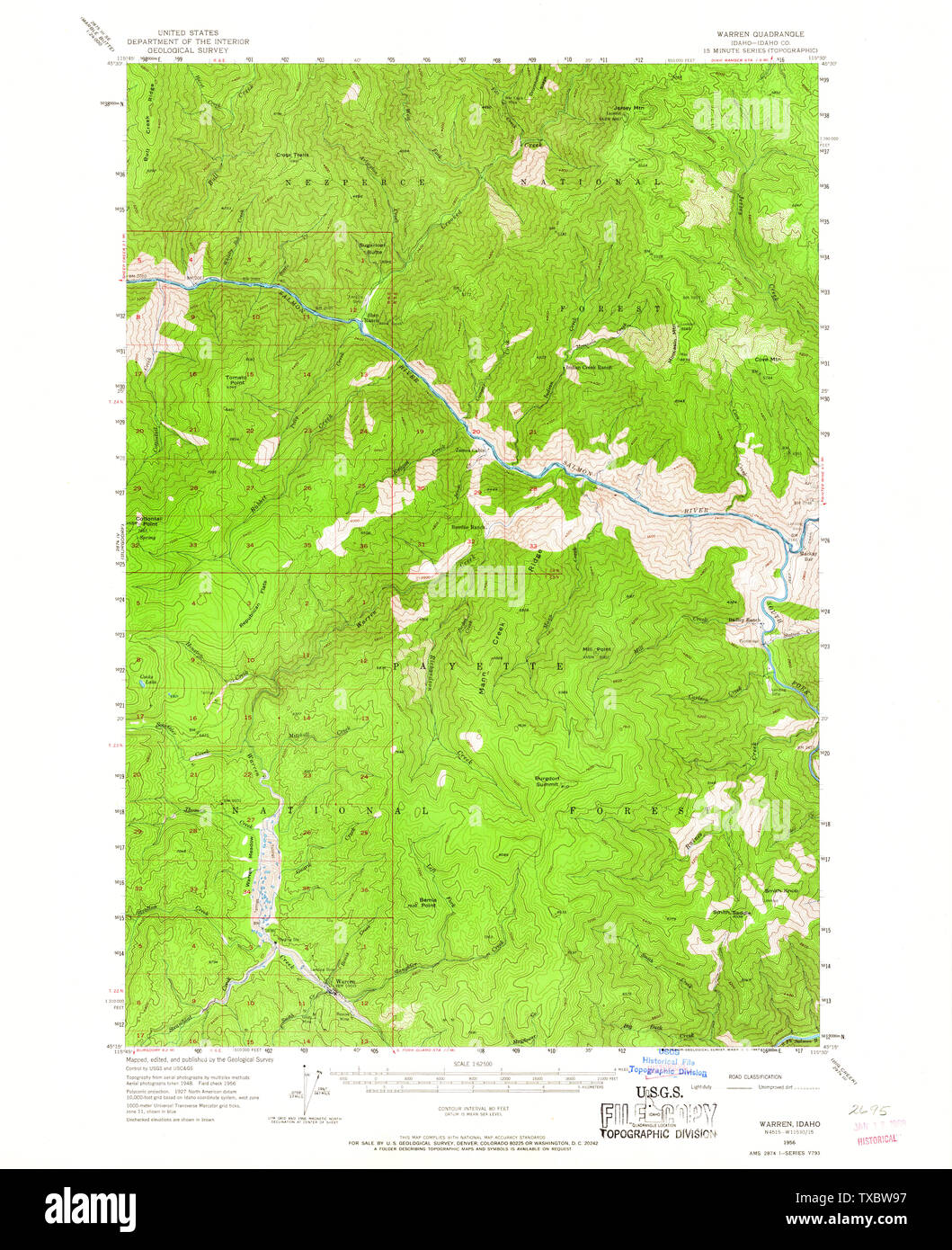 Warren idaho hi-res stock photography and images - Alamy
