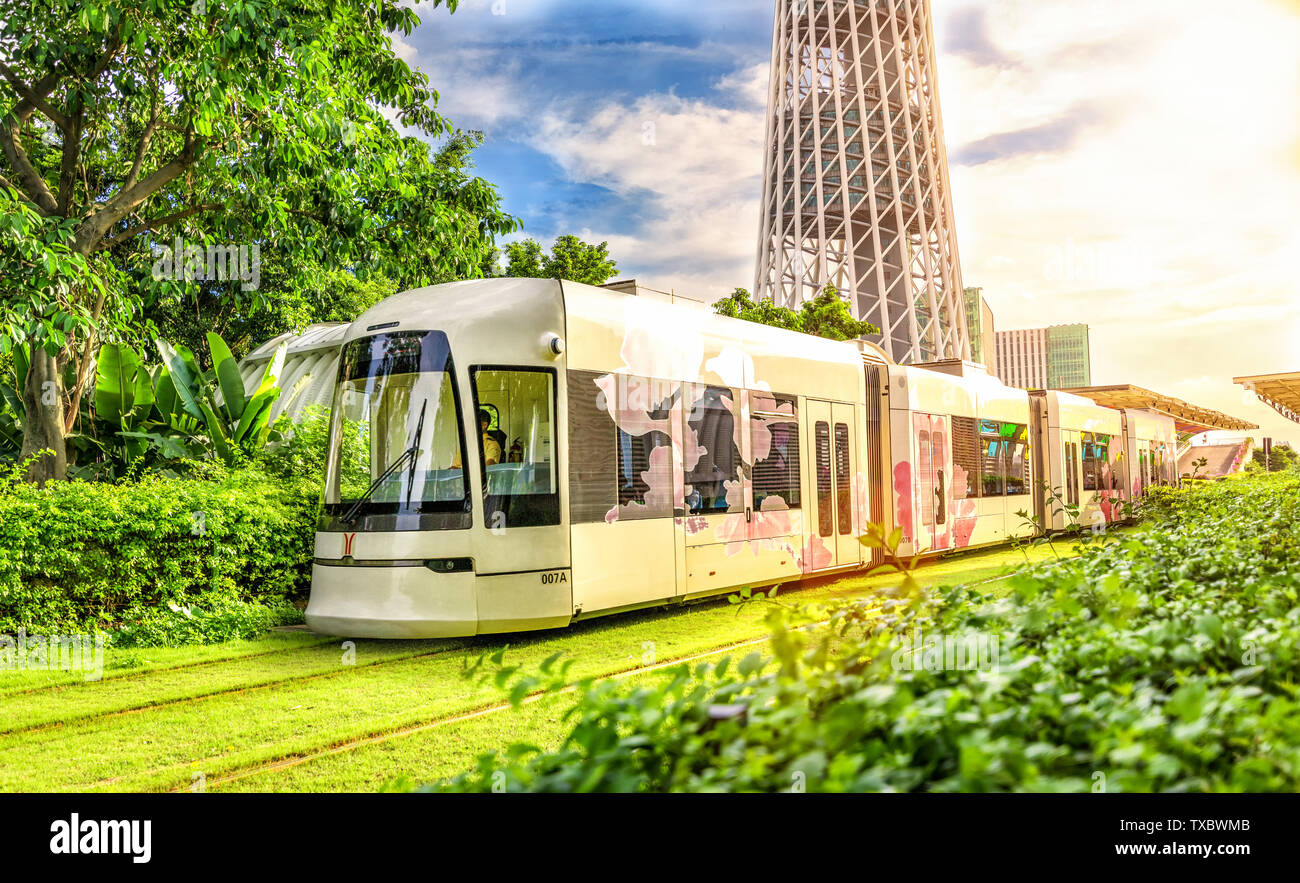 The streets of guangzhou building hi-res stock photography and images ...