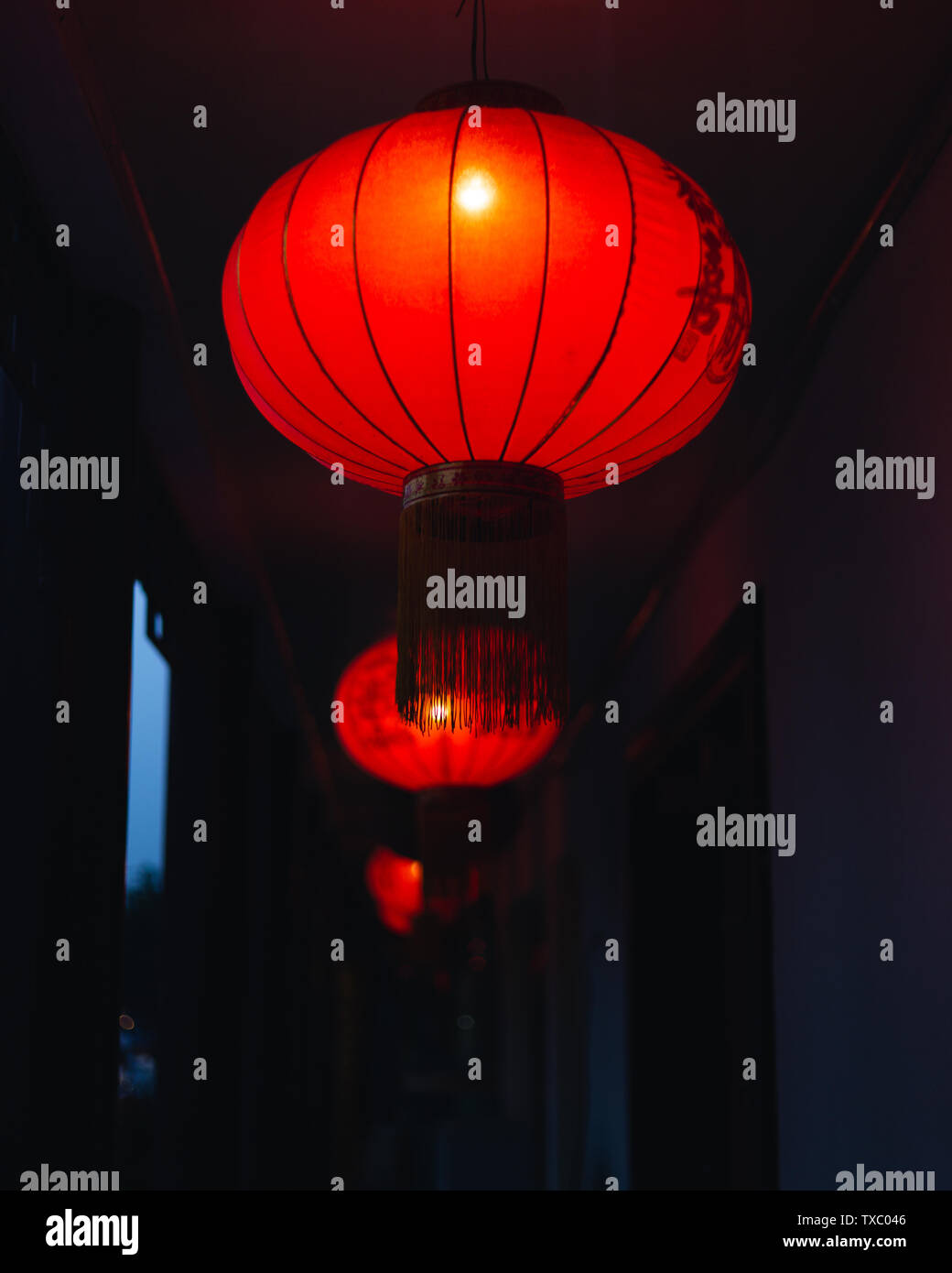 Big Red Lanterns High Resolution Stock Photography and Images - Alamy