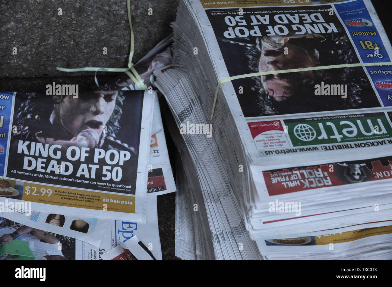 ***FILE PHOTO*** 10th Anniversary of Michael Jackson's Death Scene from ...