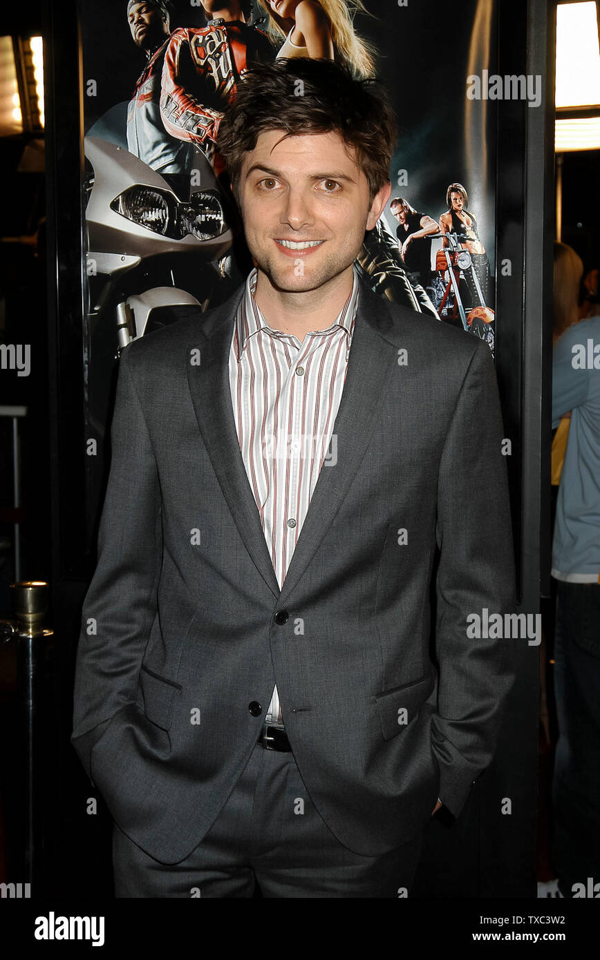 Adam Scott of Von Dutch at the "Torque" World Premiere at Grauman's ...