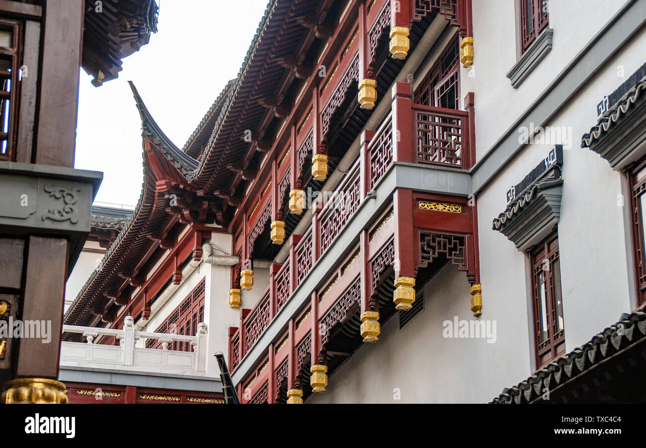 Chenghuang Temple Architecture Stock Photo - Alamy