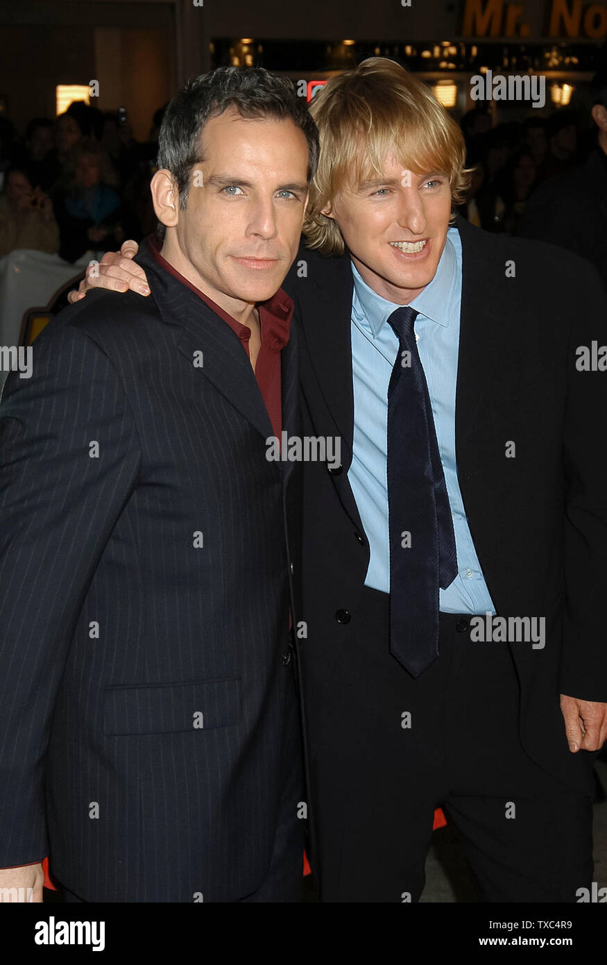 Ben Stiller & Owen Wilson at the World Premiere of 'Starsky & Hutch' at ...