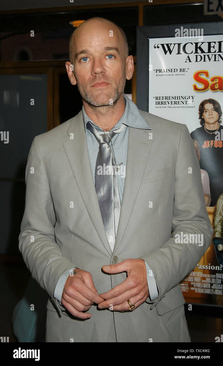 Michael Stipe at the "Saved!" Premiere at the Mann National Theatre in ...