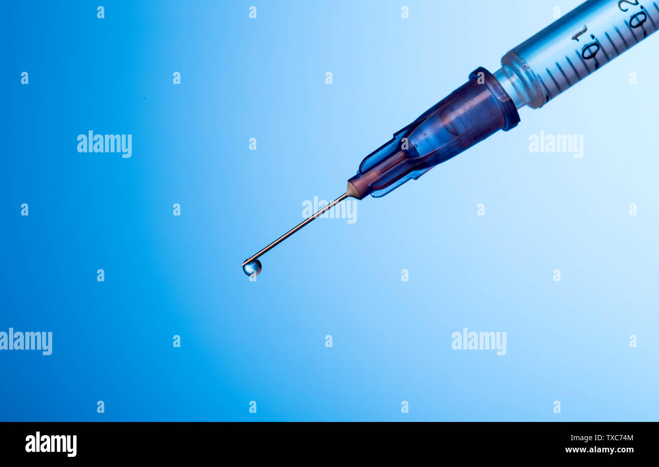 Portrait of syringes Stock Photo - Alamy