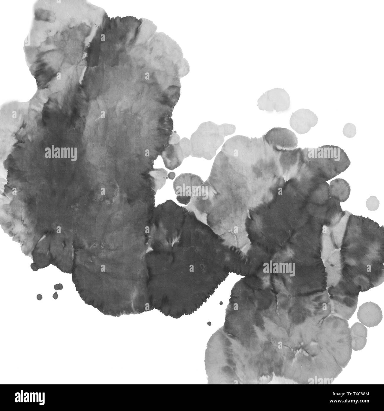 Ink brush strokes abstract Black and White Stock Photos & Images - Alamy