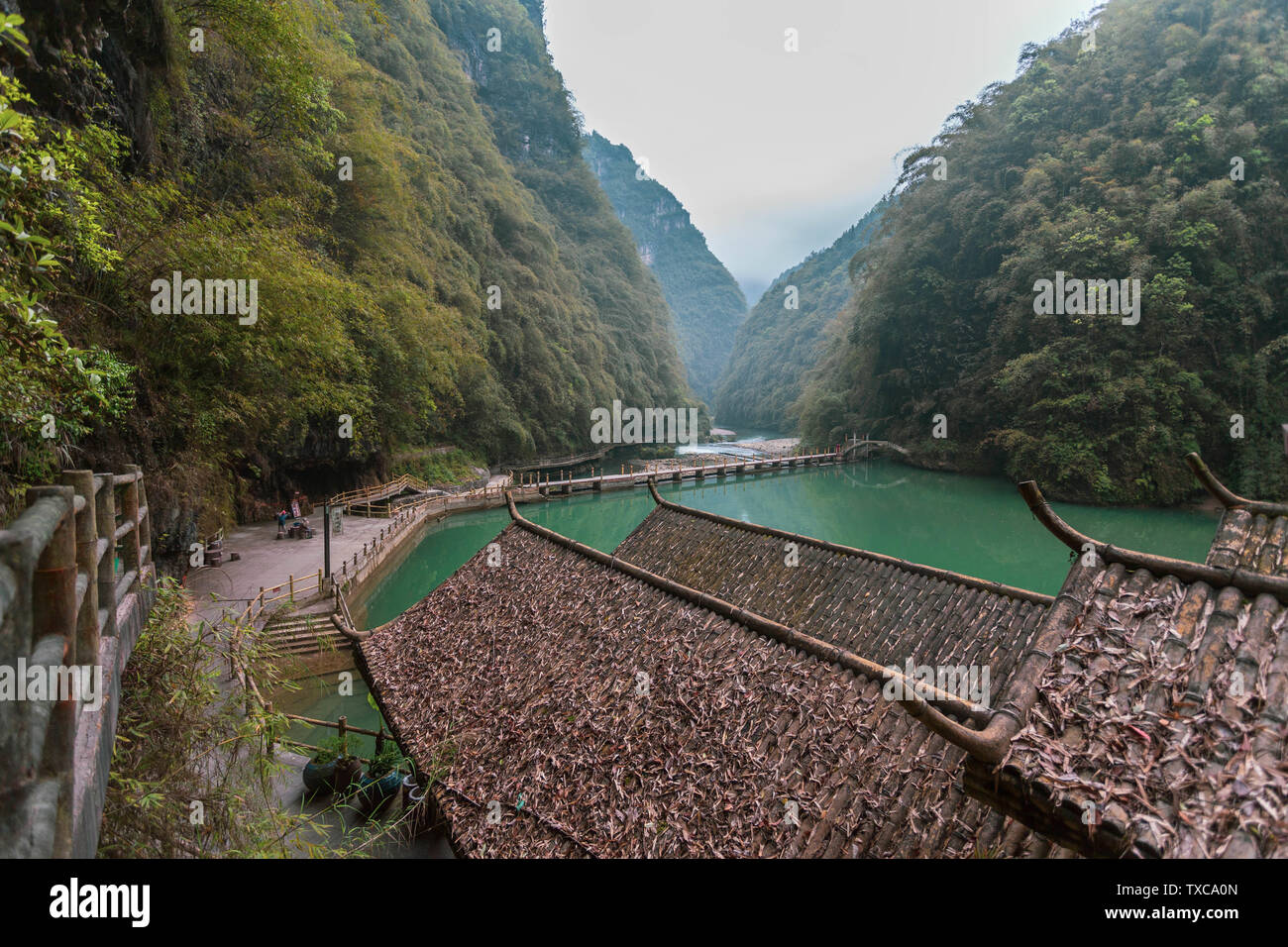 Pengshui Ai River Scenic Area Stock Photo - Alamy