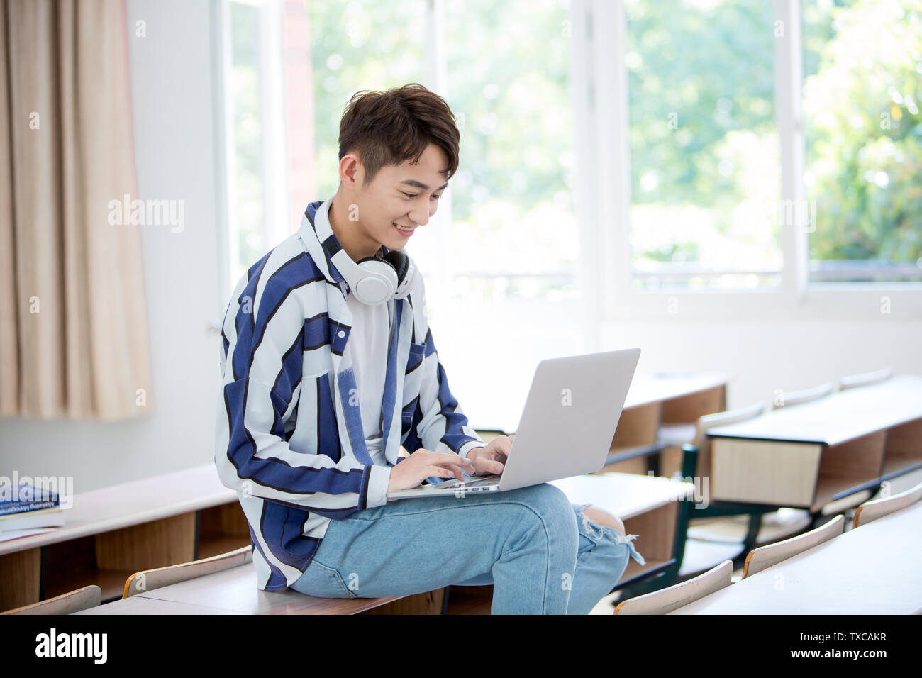 Computer china school hi-res stock photography and images - Alamy