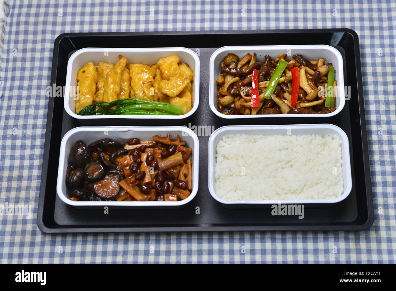 High speed rail meals hi-res stock photography and images - Alamy