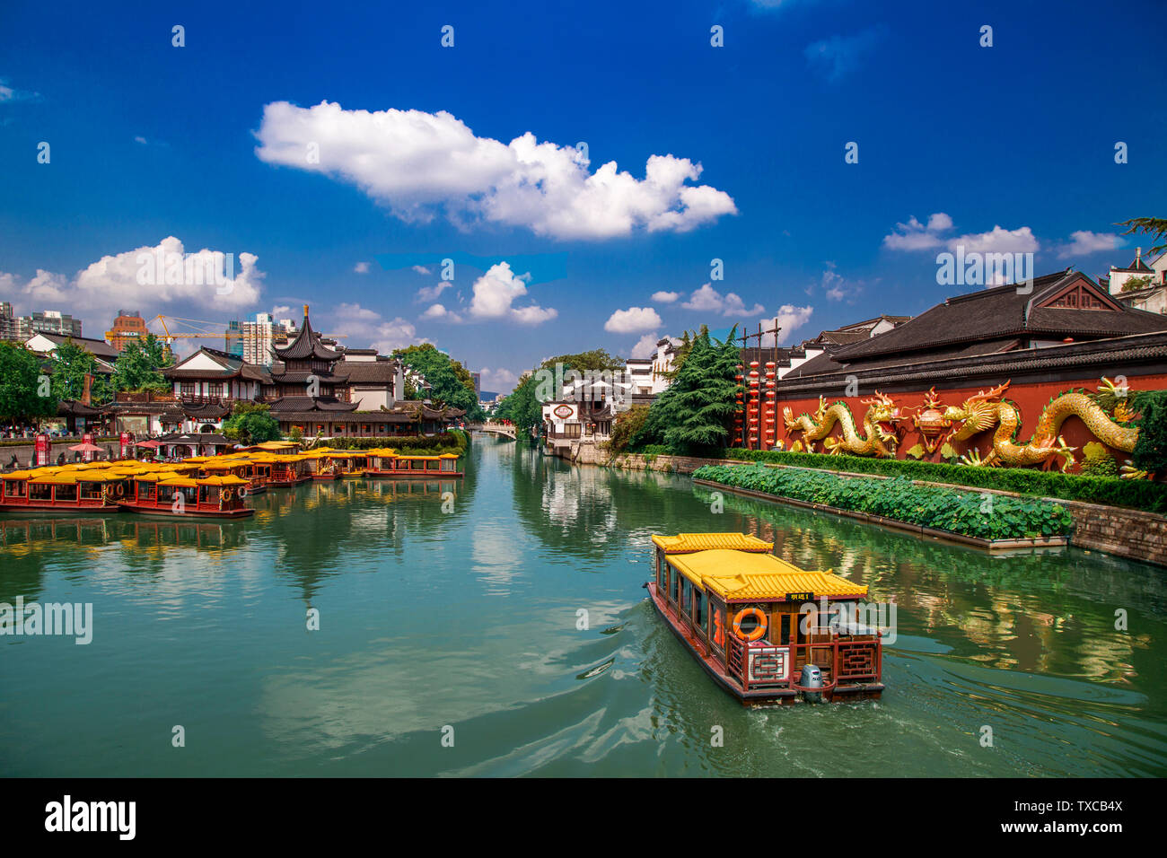 The scenery of the Fuzi Temple Stock Photo - Alamy