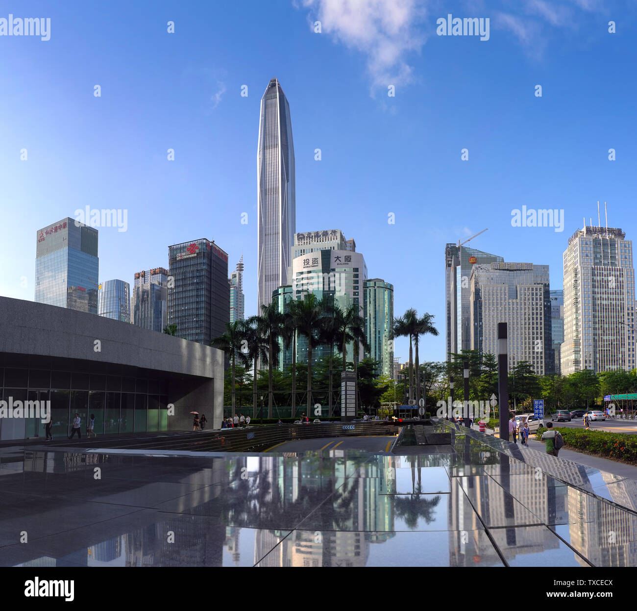 Shenzhen City Architecture Stock Photo - Alamy