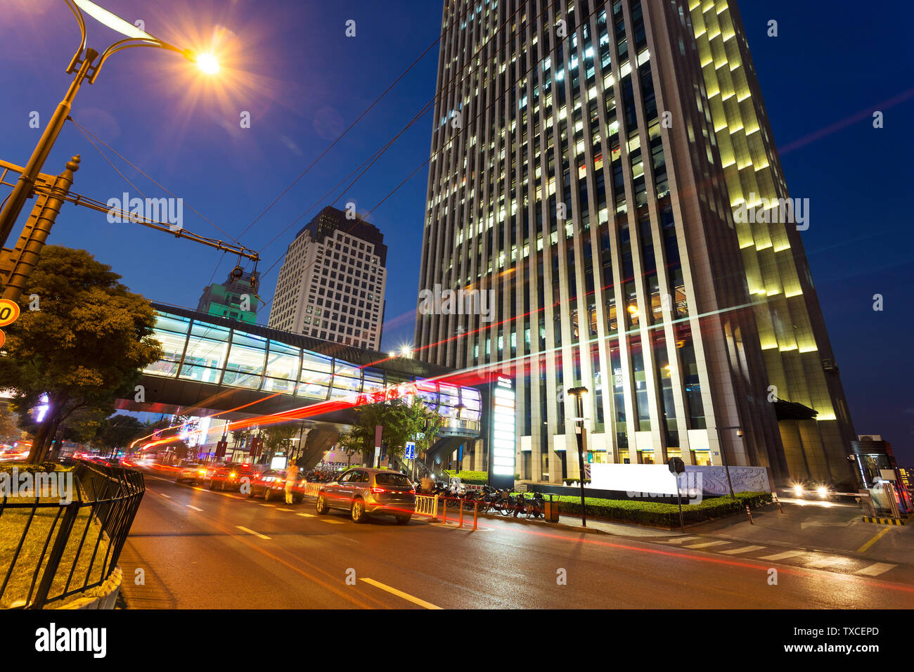 Modern photography at night Stock Photo - Alamy
