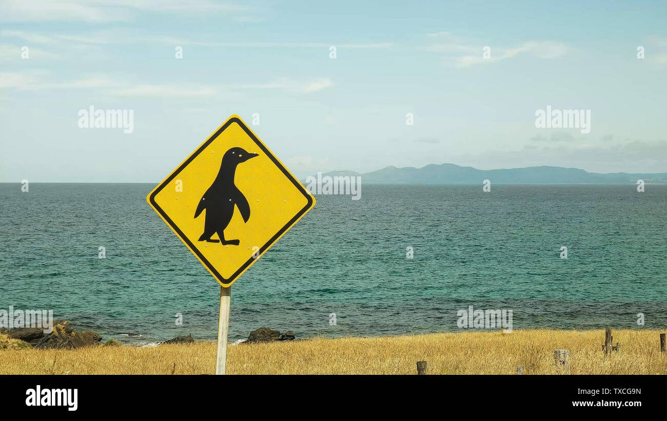 Tasmanian road sign hi-res stock photography and images - Alamy