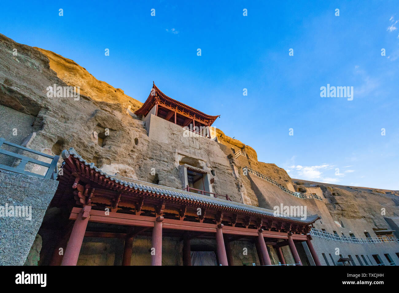 The Scenic Spot Of The Mogao Grottoes High Resolution Stock Photography and Images - Alamy