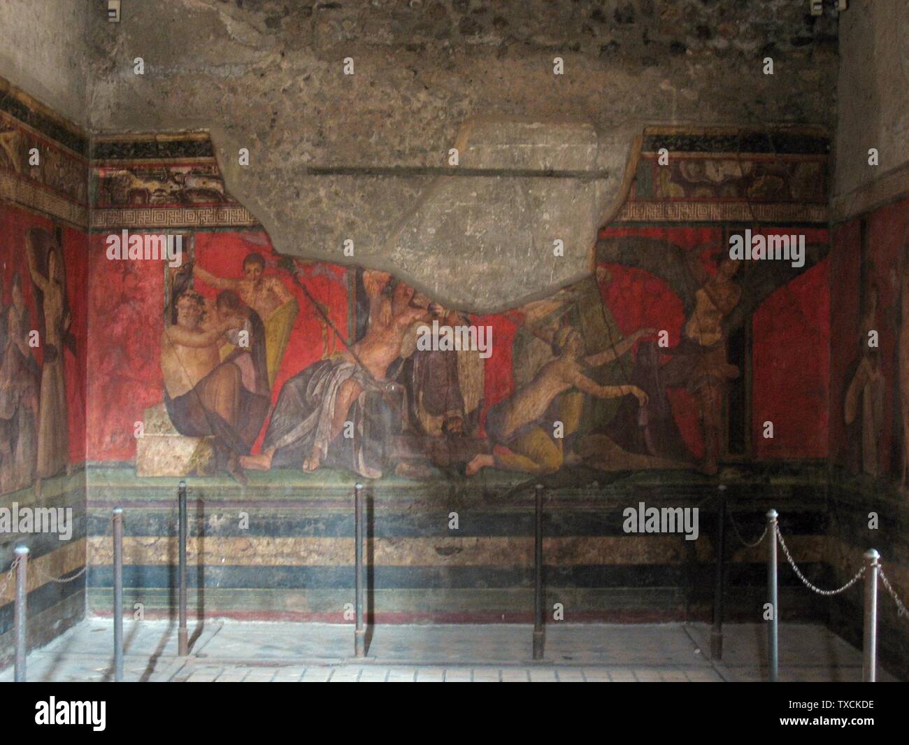 Dipinto Nel Secondo Stile Pompeiano High Resolution Stock Photography ...