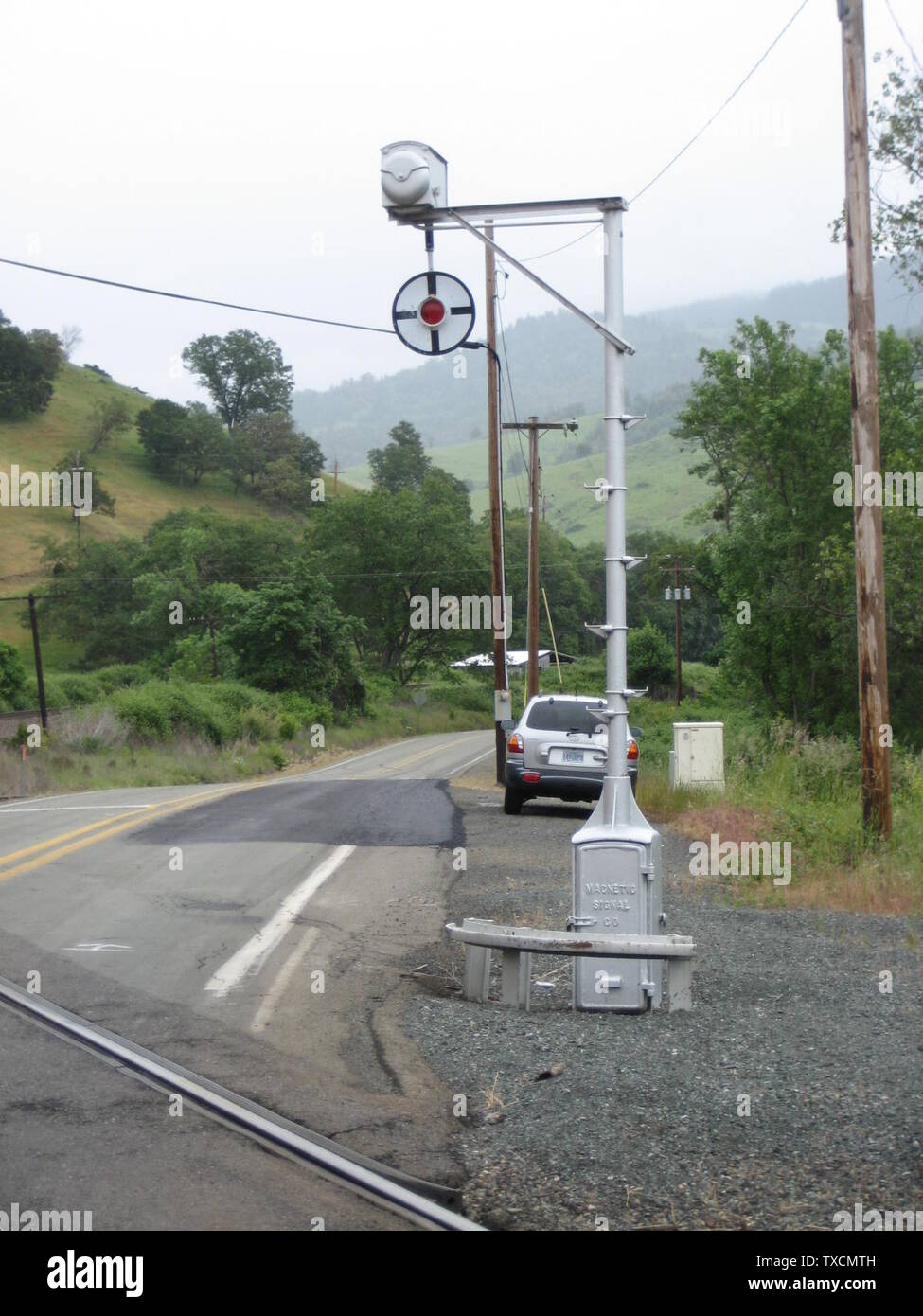 Flagman on the railroad hi-res stock photography and images - Alamy