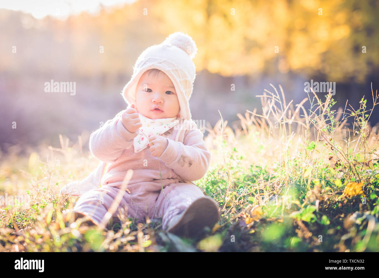 Cute little baby Stock Photo - Alamy