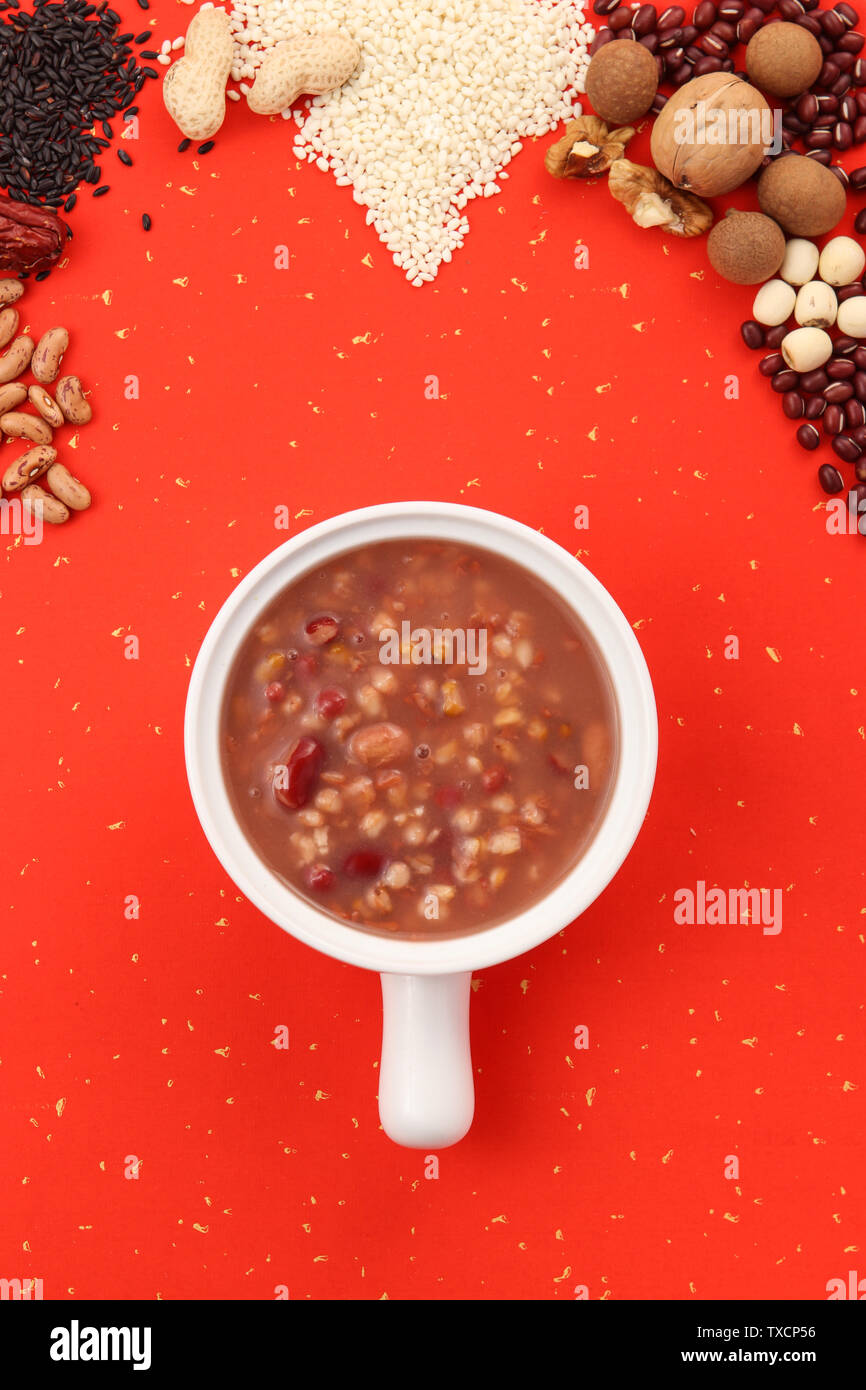 Chinese traditional food Laba porridge Stock Photo - Alamy