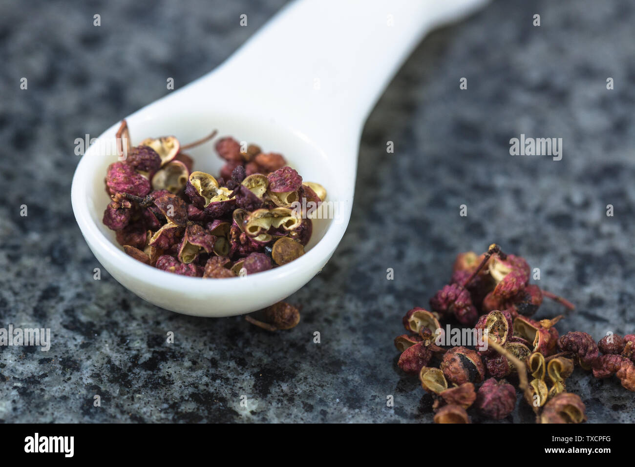 Edible spice seasonings Stock Photo - Alamy